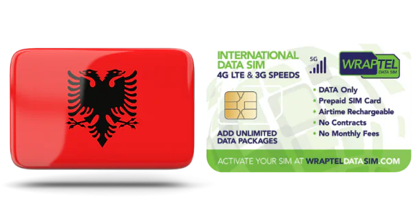 Albania SIM Card – High-Speed 5G/4G Data for Seamless Travel
