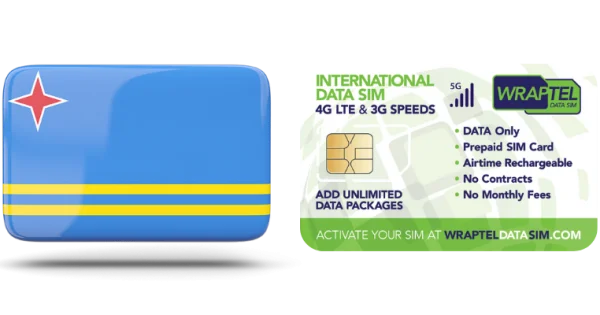Aruba SIM Card – High-Speed 5G/4G Data for Seamless Travel
