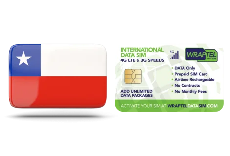 Buy Chile SIM Card | Prepaid Mobile Data & Unlimited Plans