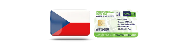 Czech Republic SIM Card with Unlimited Data Options | Prepaid Travel ...