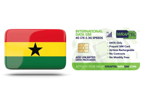 Buy Ghana SIM Card | Prepaid Mobile Data & Unlimited Plans
