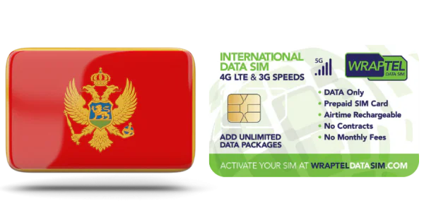 Montenegro SIM Card – High-Speed 5G/4G Data for Seamless Travel