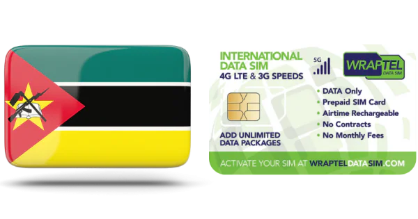 Mozambique SIM Card – High-Speed 5G/4G Data for Seamless Travel