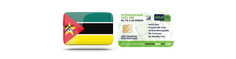 Mozambique SIM Card with Unlimited Data Options | Prepaid Travel SIM ...