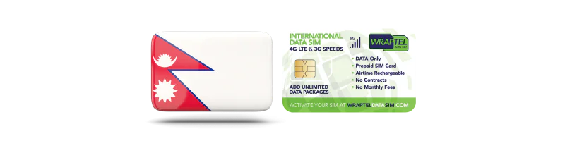 Nepal SIM Card with Unlimited Data Options | Prepaid Travel SIM ...