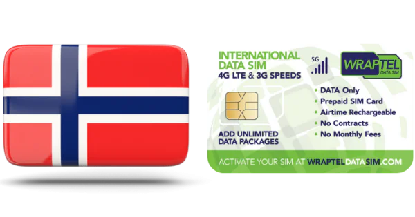 Norway SIM Card – High-Speed 5G/4G Data for Seamless Travel