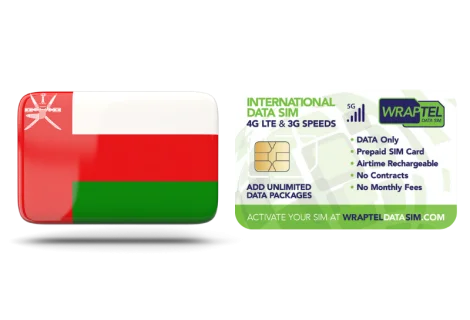 Buy Oman SIM Card | Prepaid Mobile Data & Unlimited Plans