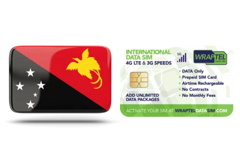 Buy Papua New Guinea SIM Card | Prepaid Mobile Data & Unlimited Plans