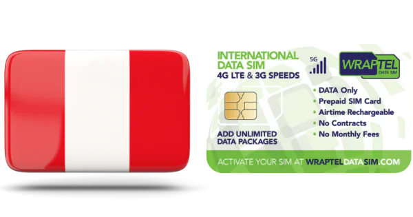 Peru SIM Card – High-Speed 5G/4G Data for Seamless Travel