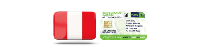 Peru SIM Card with Unlimited Data Options | Prepaid Travel SIM ...