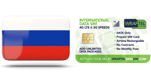 Russia SIM Card – High-Speed 5G/4G Data for Seamless Travel
