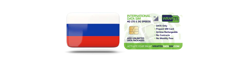 Russia SIM Card with Unlimited Data Options | Prepaid Travel SIM ...