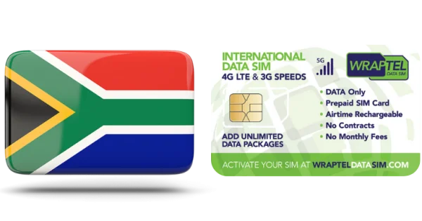 South Africa SIM Card – High-Speed 5G/4G Data for Seamless Travel
