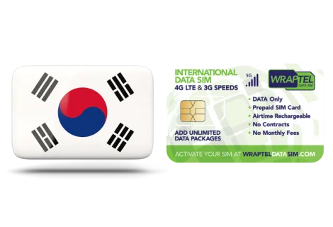 Buy South Korea SIM Card | Prepaid Mobile Data & Unlimited Plans
