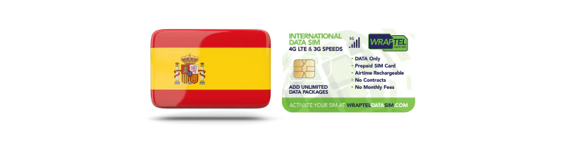 Buy Spain SIM Card | Prepaid Mobile Data & Unlimited Plans
