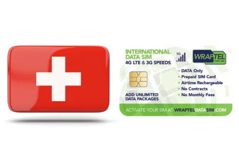 Buy Switzerland SIM Card | Prepaid Mobile Data & Unlimited Plans