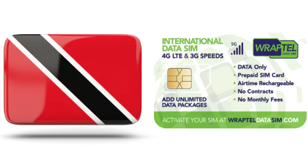 Trinidad and Tobago SIM Card – High-Speed 5G/4G Data for Seamless Travel