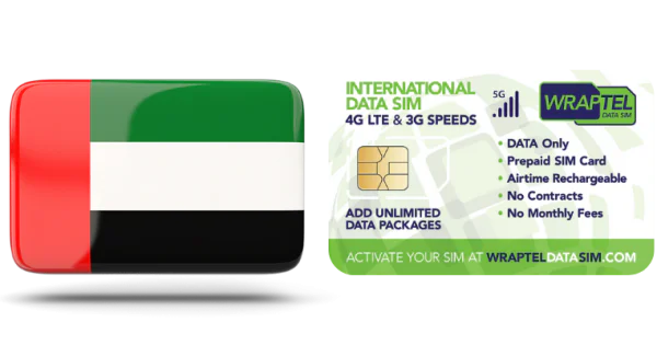 UAE SIM Card – High-Speed 5G/4G Data for Seamless Travel