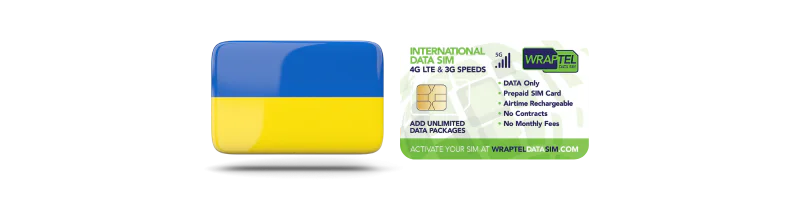 Ukraine SIM Card with Unlimited Data Options | Prepaid Travel SIM ...