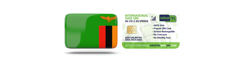 Zambia SIM Card with Unlimited Data Options | Prepaid Travel SIM ...